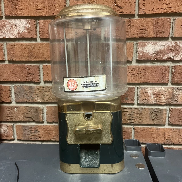 VENDWORX CANDY GUMBALL Vending Machine Canister missing Flap broken ...