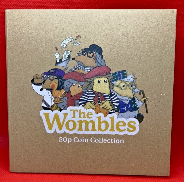 * 2023, 50 Years of The Wombles, Official 5x 50p Coin Collection. £44. ...