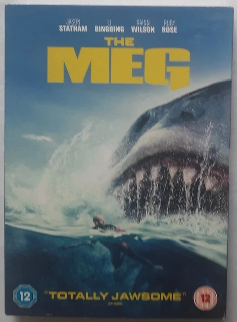 THE MEG - Jason Statham, Li Bingbing, Rainn Wilson - Reg B Dvd With ...