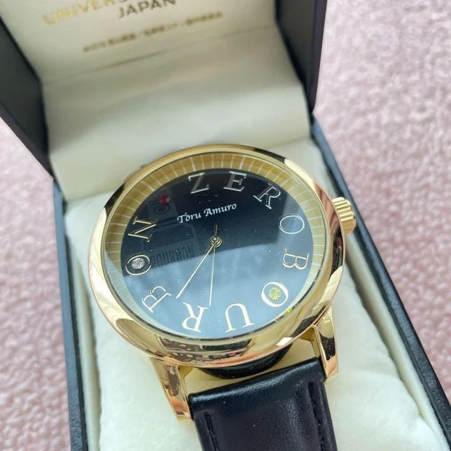 MONTRE BOURBON USJ Detective Conan 2018 Amuro Toru noire limitée neuve EUR 265,97 - PicClick FR