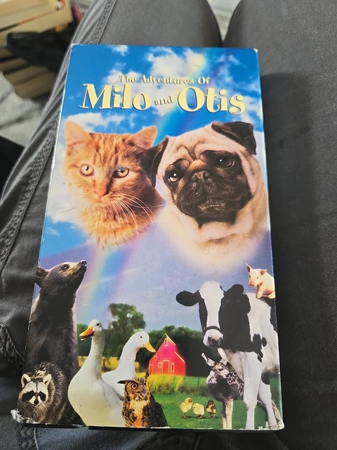 THE ADVENTURES OF Milo And Otis VHS Movie DOGS ANIMALS KIDS CLEAN ...