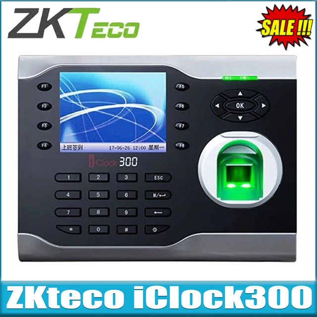 ZKTECO ICLOCK300 TCP/IP USB Biometric Fingerprint Time Clock Attendance System $217.00 - PicClick CA
