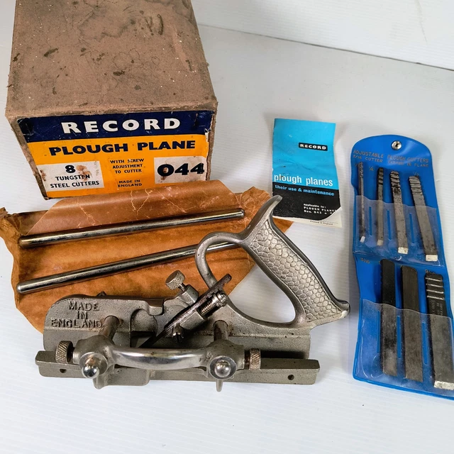 RECORD NO. 044 Plough Plane Complete with Original Box & Manual £89.99 ...