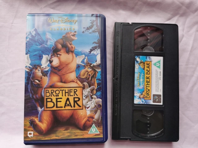 RARE BROTHER BEAR Walt Disney Classics VHS 2004 Video Tape with Dust ...