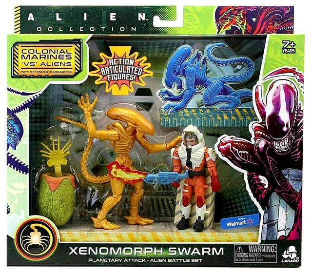 LANARD TOYS ALIEN Collection Xenomorph Swarm - Xenomorph Drone Alien ...