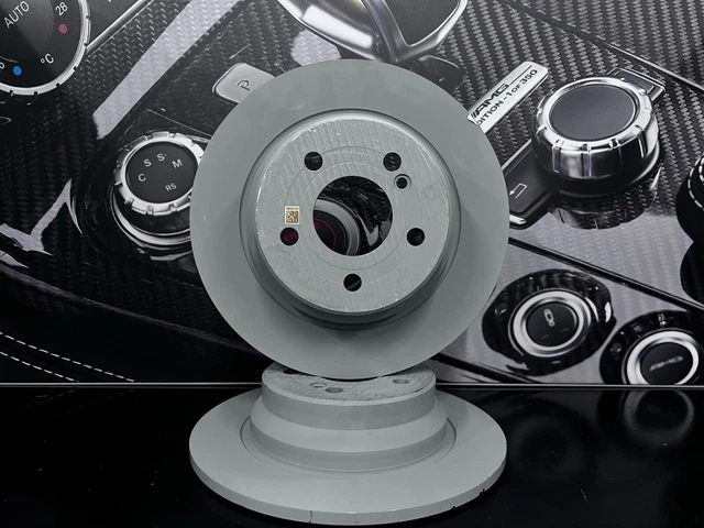 NEW GENUINE MERCEDES-BENZ W212 E-Class 200 220 REAR Brake Discs X2 ...