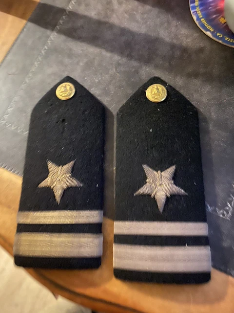 WW2 U S Navy Lieutenant JG Shoulder Boards Excellent Condition £7.90 ...