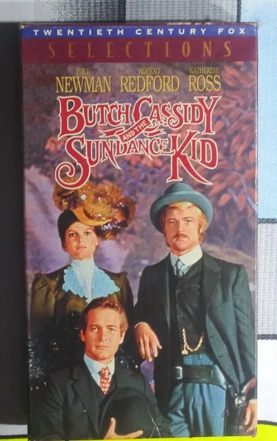 VHS VIDEO - Butch Cassidy and the Sundance Kid Fox Selections Movie ...