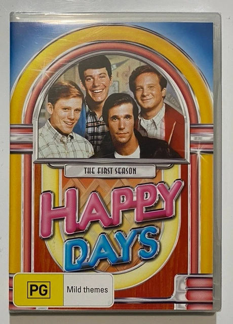 HAPPY DAYS DVD Season 1 TV Show Series Region 4 PAL Sitcom Comedy Brand ...