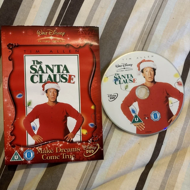 THE SANTA CLAUSE (DVD, 2008), ONLY DISC & COVER. NO CASE. FREE 📮 POST £ ...