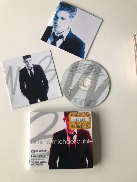 MICHAEL BUBLE IT'S Time SPECIAL EDITION DELUXE PACKAGING + POSTER CD ...