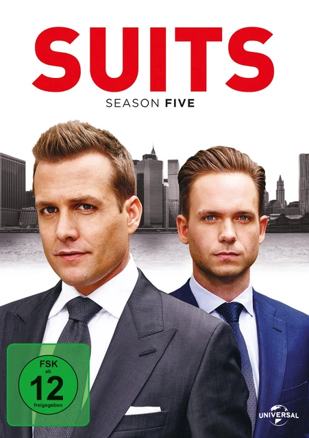 SUITS SEASON FIVE Staffel 5 DVD Serie Universal FSK 12 Anwaltsserie EUR ...