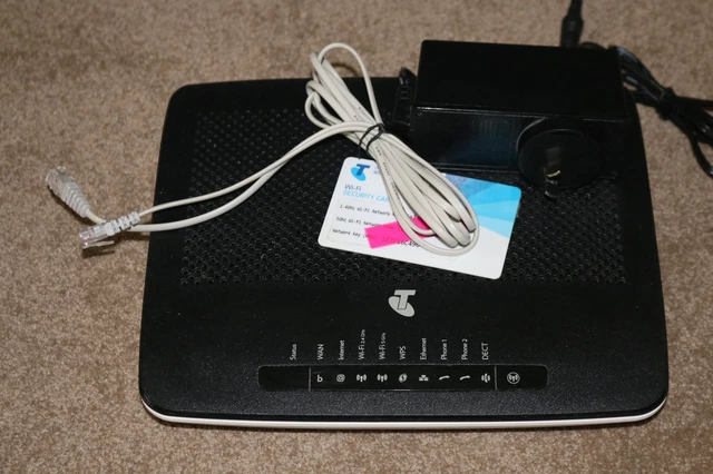 TELSTRA TECHNICOLOR TG799VAC Gateway Max Wireless Modem Router $25.00 ...