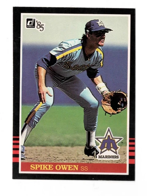 1985 DONRUSS SPIKE Owen Seattle Mariners #435 Excellent EUR 1,21 ...