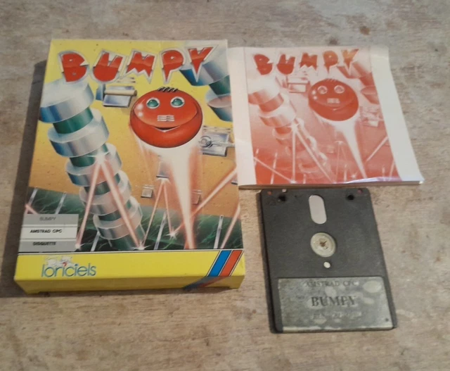 JEU DISQUETTE &BUMPY&/LORICIELS 1989/Amstrad CPC 6128,464,664 EUR 119,99 - PicClick FR