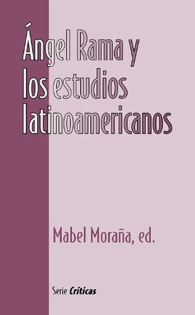 NGEL RAMA Y los estudios latinoamericanos by Mabel Mora?a Paperback Book EUR 83,87 - PicClick FR