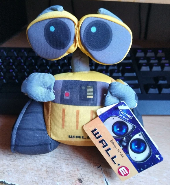 WALL-E PLUSH ROBOT DROID Disney Pixar Thinkway Toys £12.50 - PicClick UK