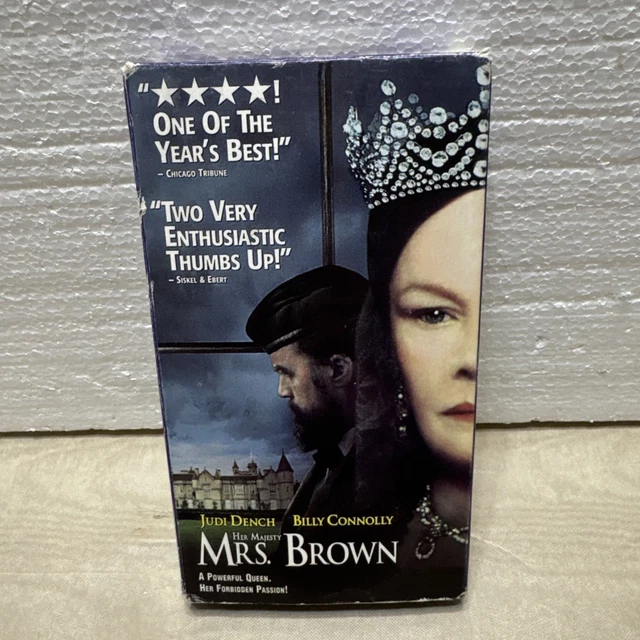 MRS. BROWN (VHS, 1998) Judi Dench Billy Connolly Geoffrey Palme £5.43 ...
