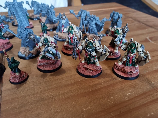 GAMES WORKSHOP WARHAMMER 40K Dark Angels Deathwing Command Squad ...