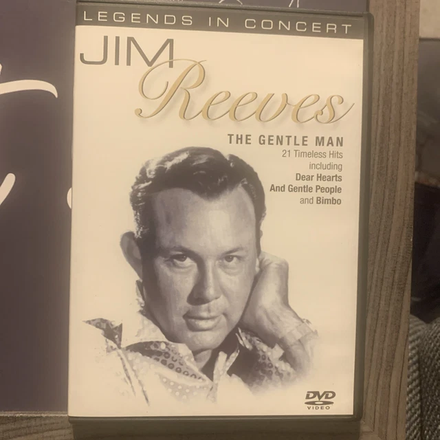 JIM REEVES - Legends in Concert (The Gentle Man) DVD (2010) £6.49 ...