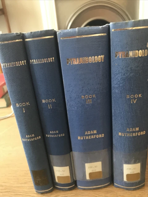 ESOTERIC ADAM RUTHERFORD PYRAMIDOLOGY 4 Volumes 1970s Christian ...