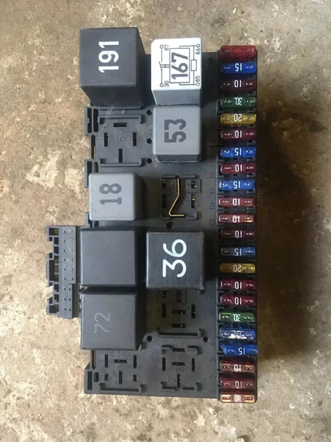 VW GOLF MK2 Mk3 Corrado Fuse Box & Relays 357937039 EUR 57,35 - PicClick DE