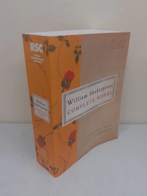WILLIAM SHAKESPEARE: COMPLETE Works Book Softcover RSC Bate Rasmussen ...