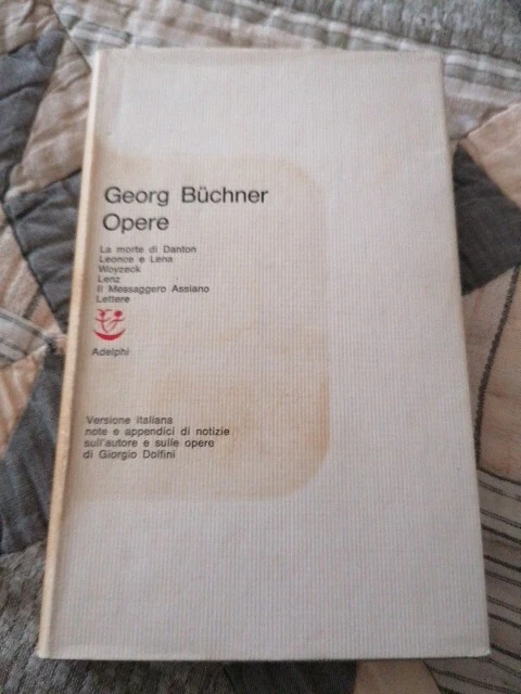 OPERE BUCHNER GEORG, ADELPHI 1963 CLASSICI, Adelphi EUR 20,00 - PicClick IT