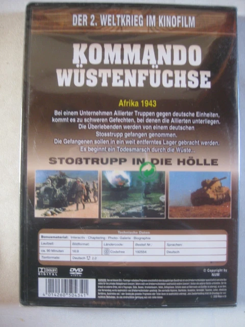 KOMMANDO WÜSTENFÜCHSE - Stoßtrupp in die Hölle DVD EUR 5,19 - PicClick DE