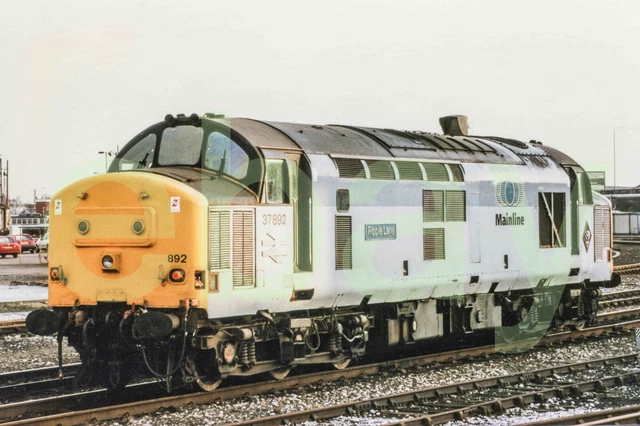 UK RAILWAY PHOTOGRAPH of Class 37 Locomotive 37892. RM37-1924 £1.70 ...