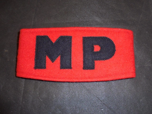 GENUINE BRITISH ARMY Royal Military Police RMP Armlet Arm Band £20.00 ...