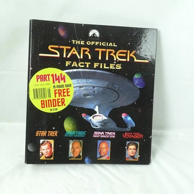 The Official Star Trek Fact Files Correction Sheets £599 Picclick Uk