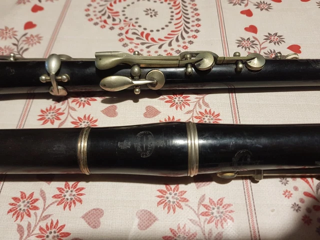 ANTIQUE HISTORICAL VINTAGE old rare ancient Italian transverse flute ...