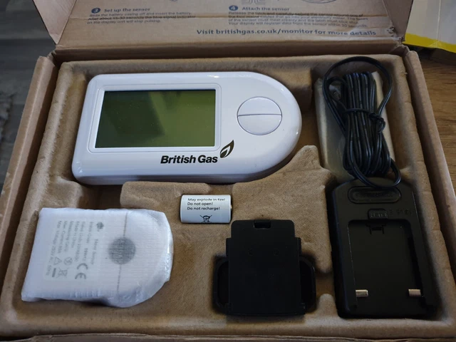 BRITISH GAS ENERGY Smart Monitor DIS150 Digital Electricity Monitor £28 ...