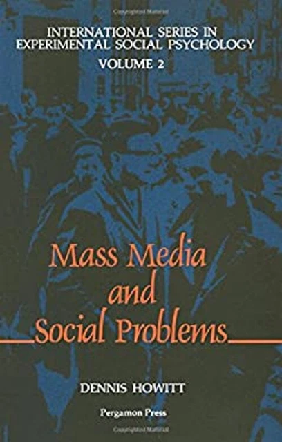 THE MASSE MÉDIAS Et Social Problèmes Livre de Poche Dennis Howitt EUR 4 ...