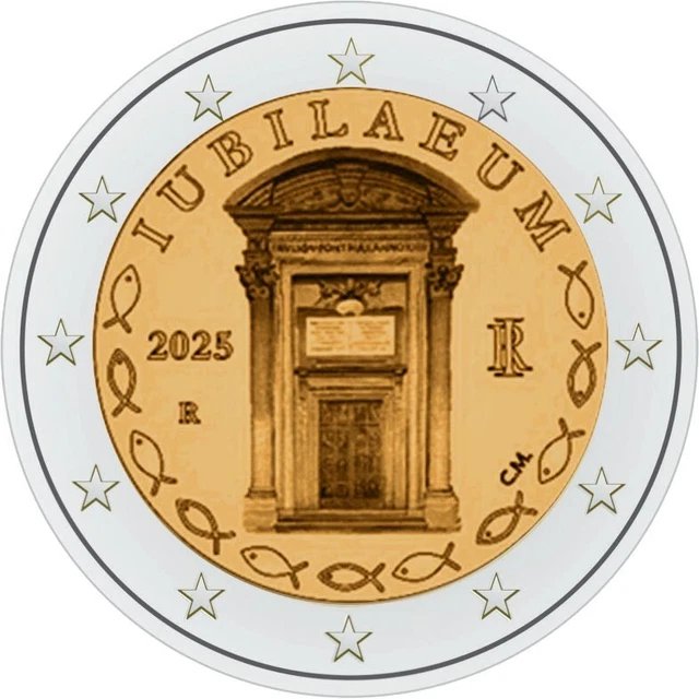 2 EURO ITALIA 2025 - Giubileo 2025 - Fdc Unc EUR 3,00 - PicClick IT