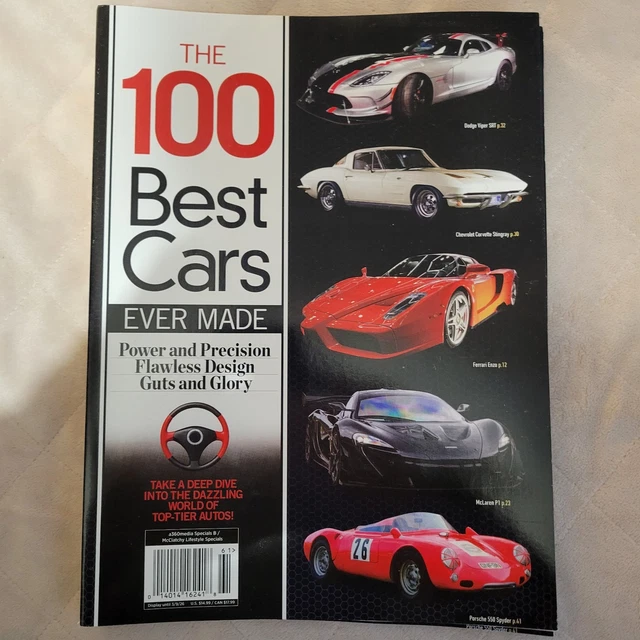 THE 100 BEST CARS EVER MADE MAGAZINE 2026 ~ DAZZLING WORLD Of TOP-TIER ...