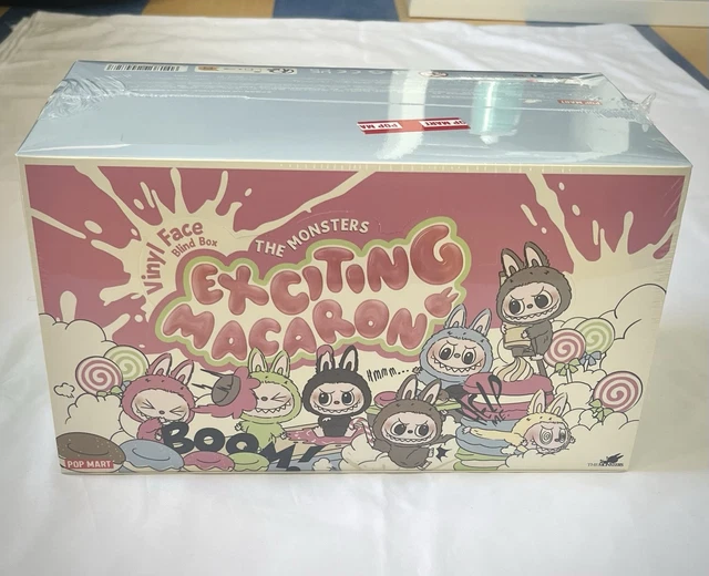 LABUBU THE MONSTERS Exciting Macaron Vinyl Face Blind Box Set Scellé ...