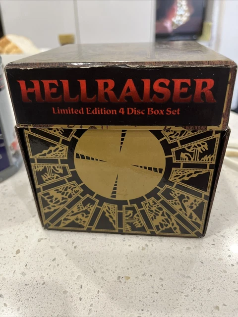HELLRAISER - ORIGINAL Trilogy Puzzle Box Set (DVD, 4-Disc Set). Limited ...