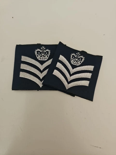 RAF FLIGHT SERGEANT Rank Slides £5.35 - PicClick UK