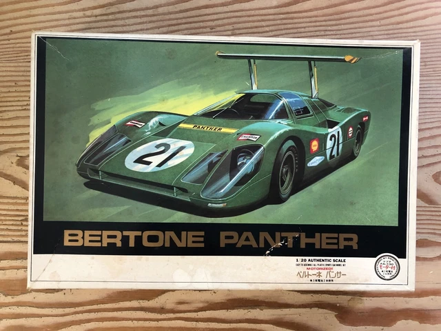 EIDAI GRIP 1/20 Bertone Panther Vintage Model Sports Car Kit 103 £49.99 ...