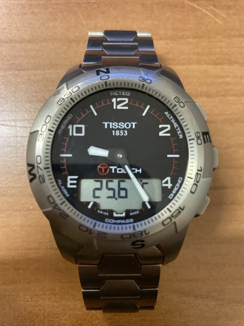 OROLOGIO TISSOT TOUCH II T047420A Titanium EUR 500,00 - PicClick IT