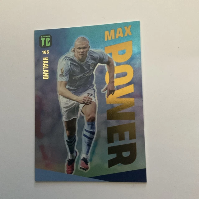 PANINI TOP CLASS 2024 Erling Haaland Max power No 165 comme neuf EUR 2 ...