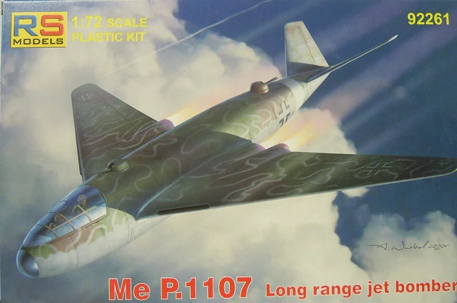 ME P.1107, BOMBER , RS- Models, 1:72, Plastikmodellbausatz, Neu EUR 34 ...