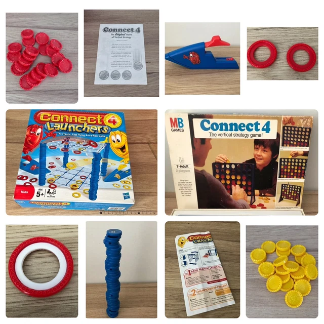 CONNECT 4 BY MB Games Hasbro Multi Listing Full Game Variations or ...