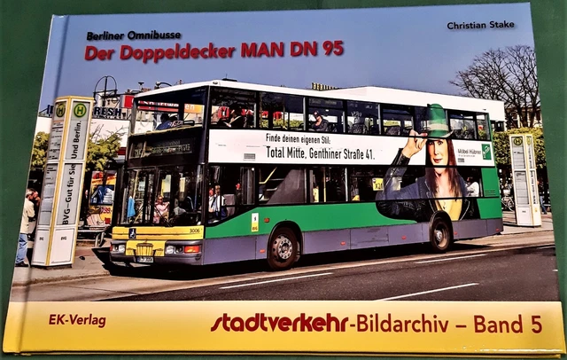 STADTVERKEHR-BILDARCHIV 05. BERLINER Omnibusse Der Doppeldecker MAN DN ...