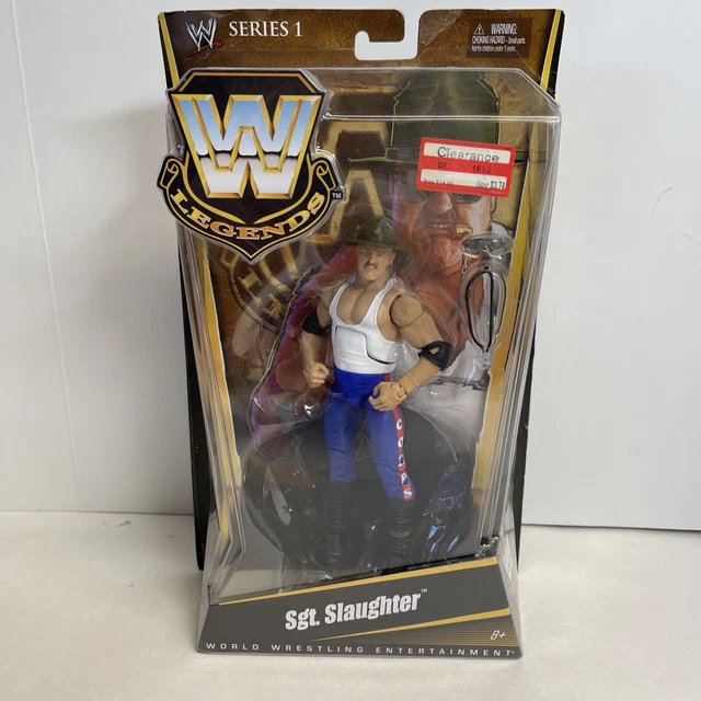 WWE MATTEL WRESTLING Legends Series 1 Sgt Slaughter Action Figure £69.86 - PicClick UK