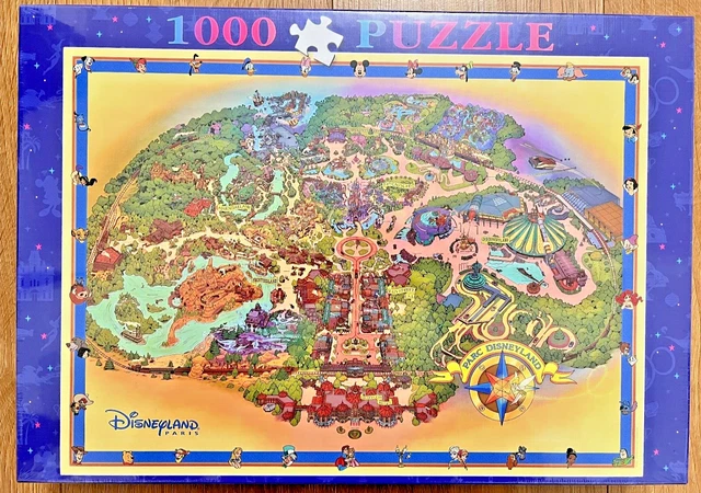 DISNEYLAND PARIS 30TH Anniversary 1000 Piece Jigsaw Puzzle Disney Park ...