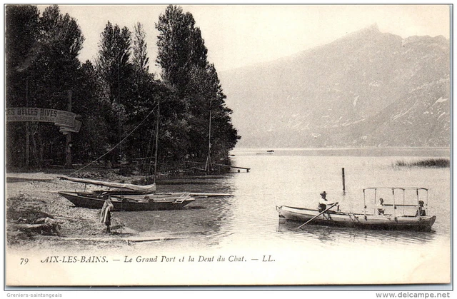 73 AIX LES BAINS - le grand port et la dent du chat EUR 4,00 - PicClick FR
