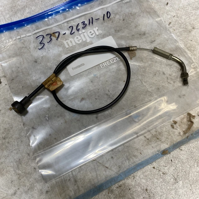 NOS YAMAHA OEM Genuine Throttle Cable 70’s CS3 CS5 200 337-26311-00-00 ...
